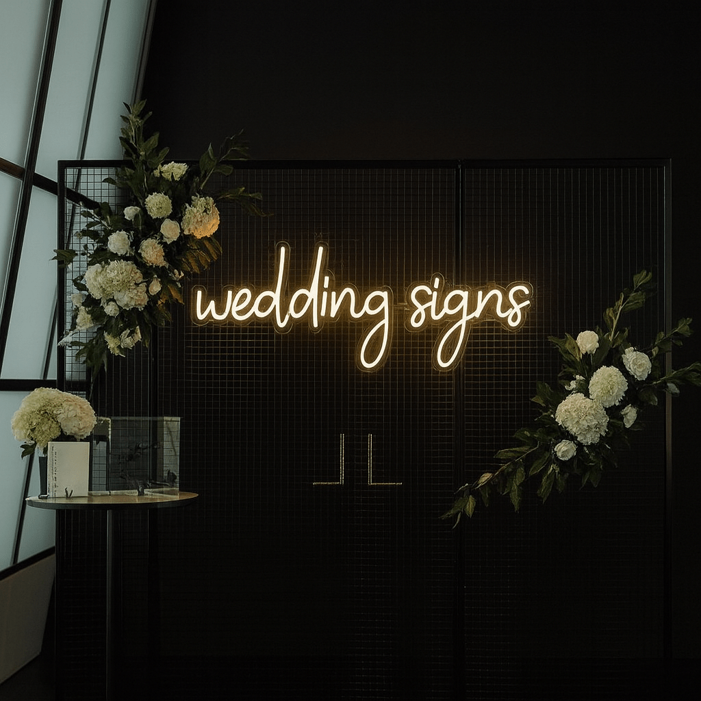 Custom Wedding Neon Signs| Personalised LED Signs Australia