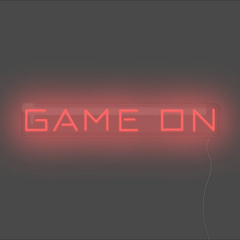 Game On Neon Sign | Neon Signage & Neon Lights | Gaming Neon Signs