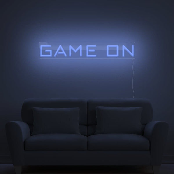 Game On Neon Sign | Neon Signage & Neon Lights | Gaming Neon Signs